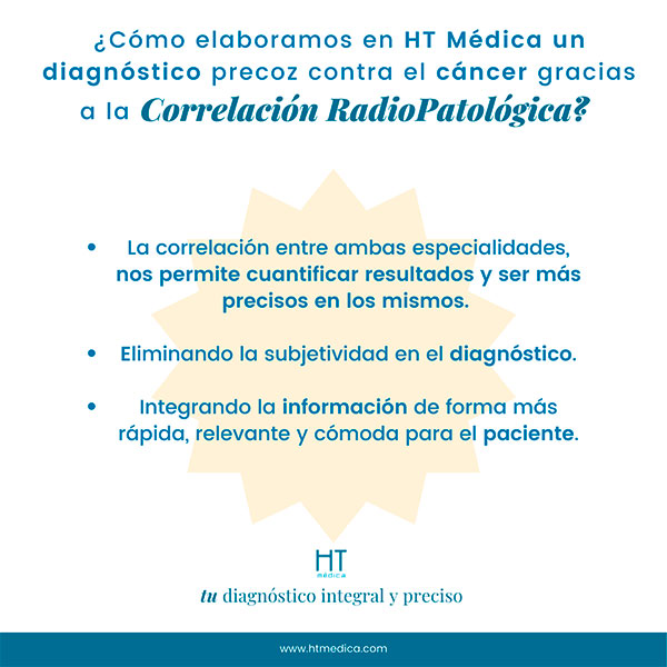 ¿Cómo elaboramos en HT Médica un diagnóstico precoz contra el cáncer gracias Correlación Radio ...